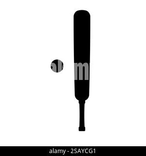 Trendy cricket logo. Flat illustration of trendy cricket vector logo ...