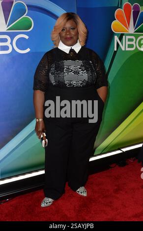 Retta - Marietta Sangai Sirleaf arriving at the NBCUniversal Upfront ...