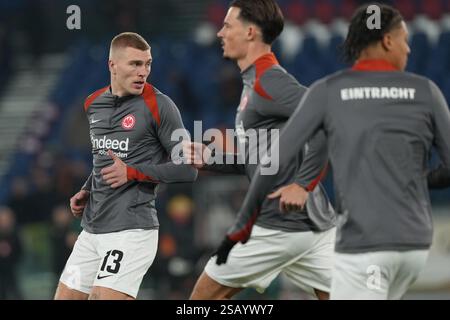Rome, Italy - January 4, 2025: Rasmus Hojlund of S.S.C. Napoli seen in ...