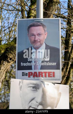 Bundestagswahlkampf 2025 / Wahlplakate der Partei BSW, Bündnis Sahra ...
