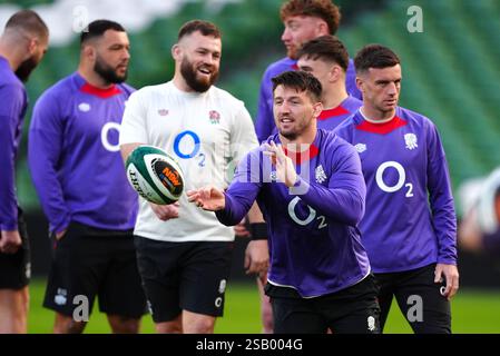 England's Ben Curry during Captain's Run at the Allianz Stadium, London ...