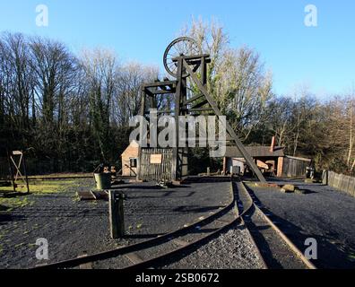 Racecourse colliery at the Black country living museum, Dudley, West ...