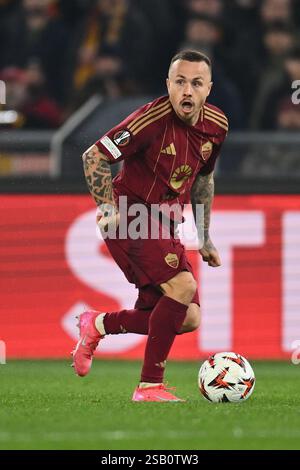 Angelino of AS Roma during the UEFA Europa League 2024/25 League Phase ...