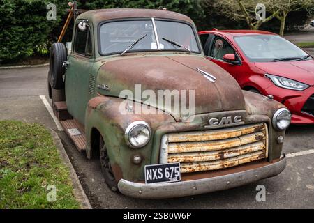 Vintage American 1953 GMC 9300 Half Ton Pickup open back car in Hockley ...