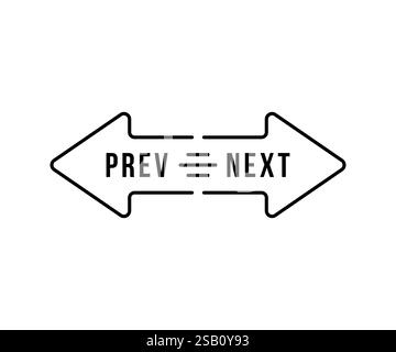 Forward Button Next Page Slide Right Side Pointer Point Direction ...