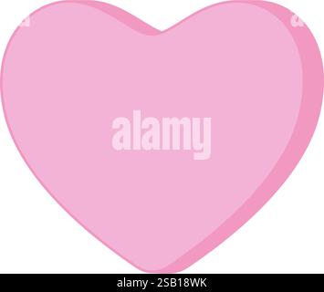 Retro Candy in shape of heart Lollipop on stick poster. Love Candy ...