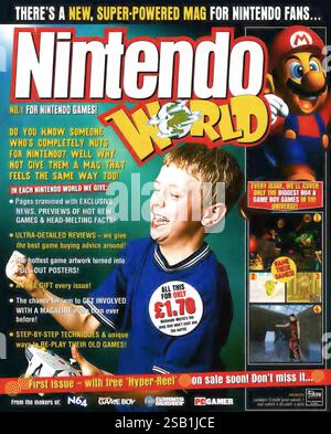 1990s UK Nintendo Game Boy Magazine Advert Stock Photo - Alamy