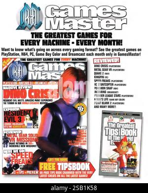 1999 UK GamesMaster magazine promo featuring Soul reaver Stock Photo ...