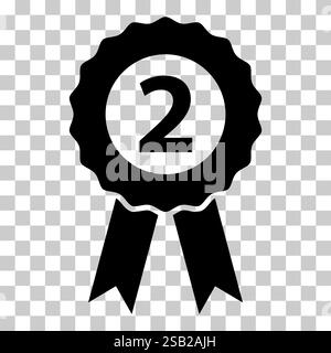 Certification seal award icon, ribbon web stamp symbol, label vector ...