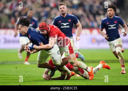 Mickael Guillard during the 6 or Six Nations Championship rugby match ...