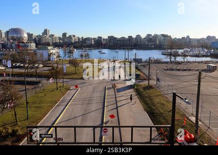 The view of Southeast False Creek & Science World in Vancouver, British ...