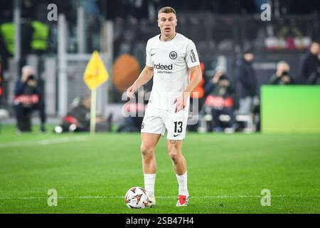 Rome, Italy - January 4, 2025: Rasmus Hojlund of S.S.C. Napoli close-up ...