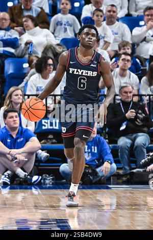 JANUARY 31, 2025: Dayton Flyers head coach Jayson King calls out the ...