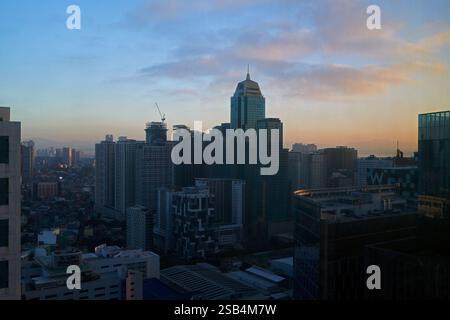 Metrobank Center in the BGC area of Manila is the tallest building in ...