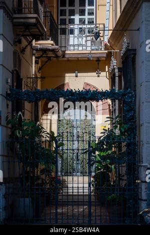Málaga, Andalucía, Spain 29 December 2024 La Malagueta, entrance to ...