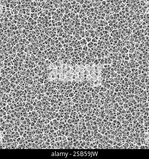 Seamless texture of Spong form (Spongiformia). Fashion graphic ...