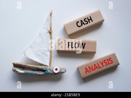 Cash Flow Analysis symbol. Concept words Cash Flow Analysis on wooden ...