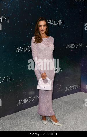 Alessandra Ambrosio bei der MARC CAIN FASHION SHOW im Rahmen der Berlin ...