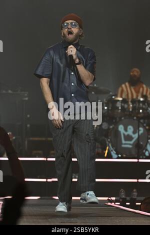 Sunrise, USA. 31st Jan, 2025. Madison Cain Johnson performs with CAIN ...