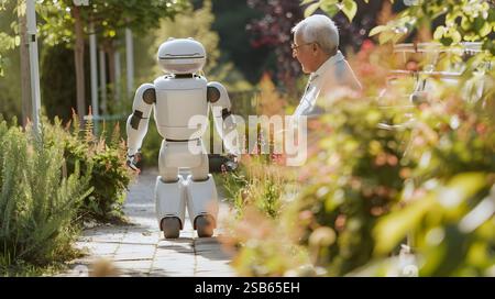 An advanced robotic mobility assistant device designed to provide ...