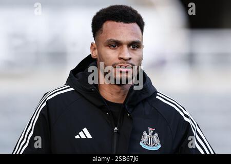 Jacob Murphy Of Newcastle United Arrives during the Newcastle United v ...