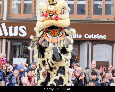 Maidstone, Kent, UK. 1st Feb, 2025. Chinese New Year celebrations in ...