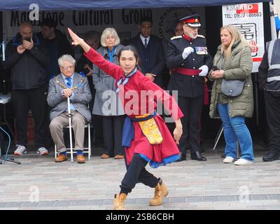 Maidstone, Kent, UK. 1st Feb, 2025. Chinese New Year celebrations in ...