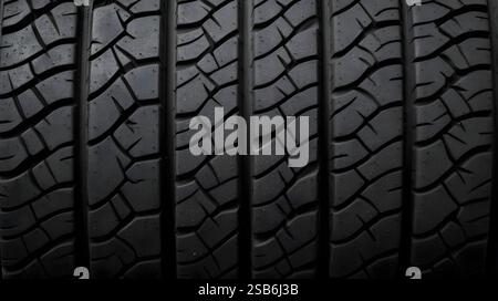 Detailed showcasing various uneven tire wear patterns and their common ...