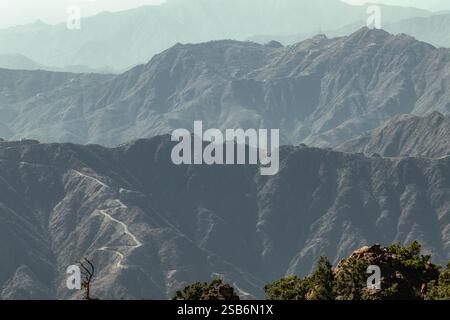 Breathtaking Mountain Landscape of Abha, Saudi Arabia Stock Photo - Alamy