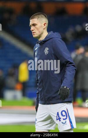 Rangers' Bailey Rice during a training session at the Rangers Training ...