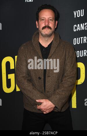 Screenwriter John Pollono attends the Los Angeles premiere of "Grace ...