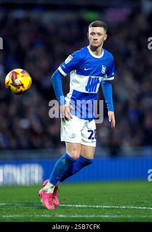 Jay Stansfield of Birmingham City in the pregame warmup session during ...