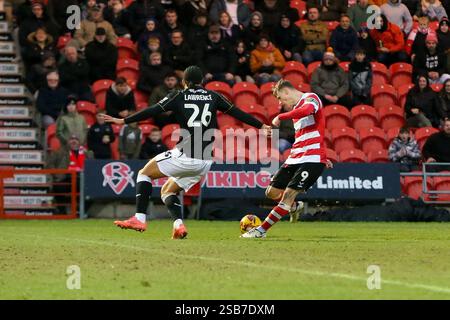 Doncaster Rovers' Rob Street scores against Bradford City during the ...