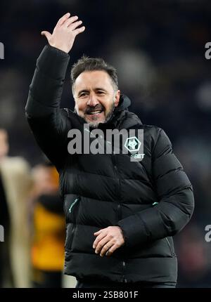 Wolverhampton Wanderers head coach Vitor Pereira gestures during the ...