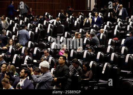 Mexico City, Mexico. 01st Feb, 2025. Federal Deputy, Margarita Zavala ...