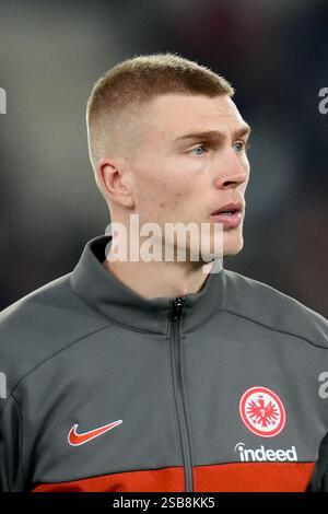 Rome, Italy - January 4, 2025: Rasmus Hojlund of S.S.C. Napoli ...