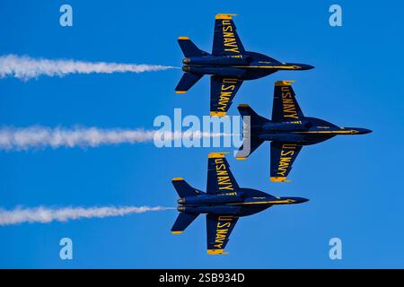 NAF EL Centro 2-1-2025 El Centro, CA USA The US Navy Blue Angels ...