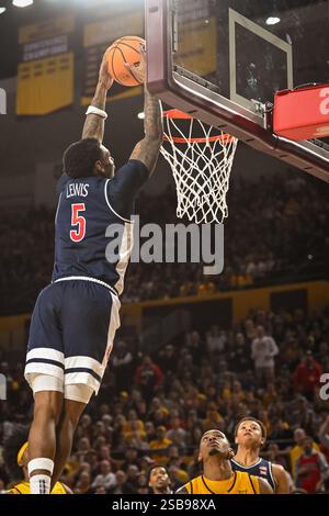 Arizona guard KJ Lewis in action during the first half in the first ...