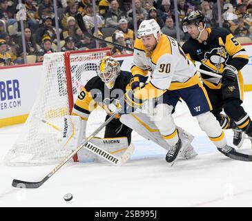 Nashville Predators center Ryan O'Reilly (90) celebrates his goal with ...