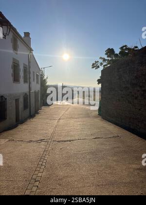 the Spanish village of Sansol in the community of Navarre on the way of ...
