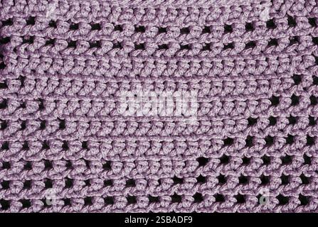 Polyester cord crochet texture. Close-up pattern sample Stock Photo - Alamy
