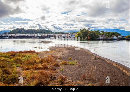The Kano River Estuarine at Numazu in Shizuoka Prefecture, Japan Stock ...