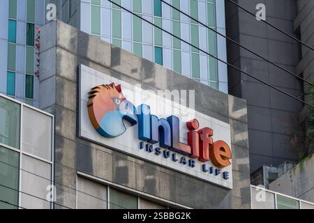 "Insular Life" insurance building in San Pablo, old architectural style ...