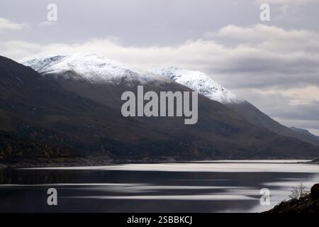 Loch Mullardoch, Glen Cannich, Cannich, Highlands Scotland Stock Photo ...