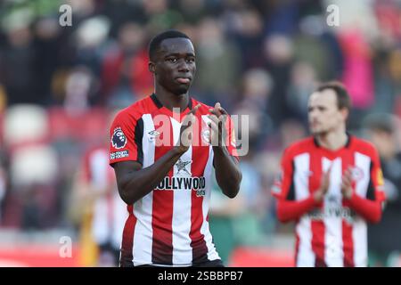 Michael Kayode of Brentford during the Pre-season friendly match Queens ...