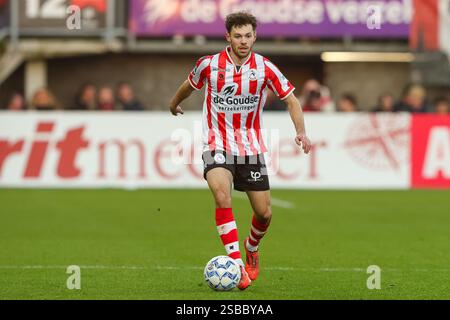 ROTTERDAM - Mitchell van Bergen of Sparta Rotterdam leaves the field ...