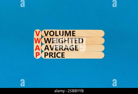 Volume Weighted Average Price symbol. Concept word VWAP Volume Weighted ...