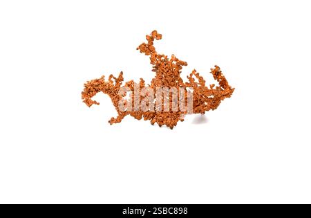 Copper native is a mineral. This sample comes from Arizona, USA Stock ...