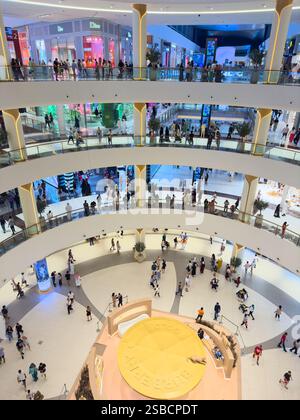 UAE, Dubai, 10 December 2024: the interiors of the largest shopping ...