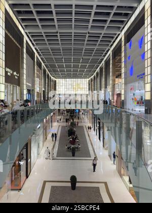 UAE, Dubai, 10 December 2024: the interiors of the largest shopping ...